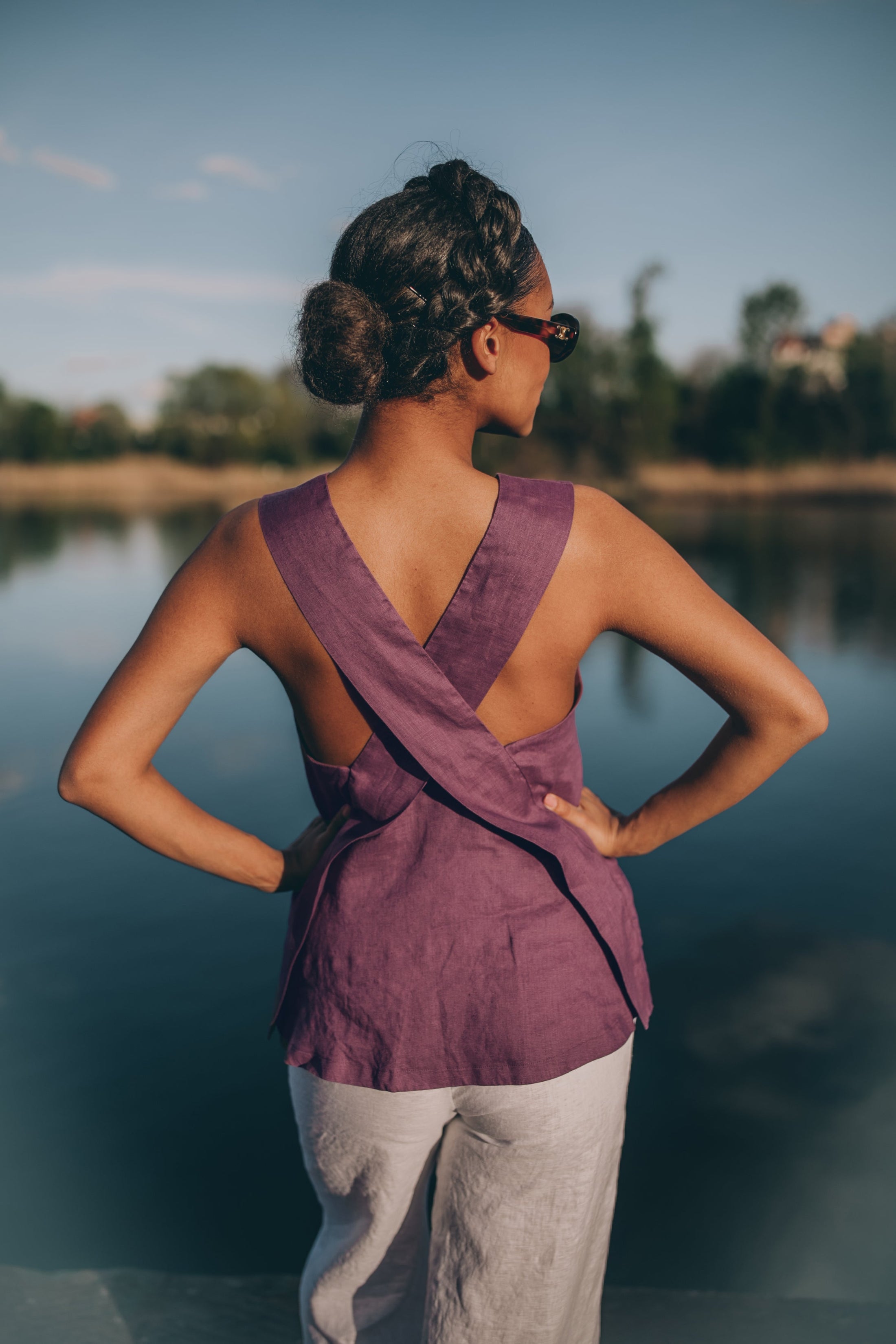 Linen Tops & Tunics – VisibleArtShop